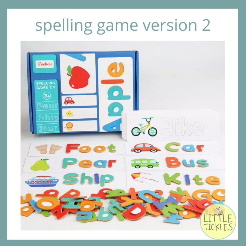 Jual Spelling Game V.2 Letter Recognition - Mainan Edukasi Pengenalan ...