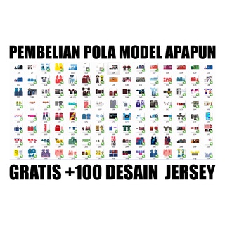 Jual POLA JERSEY PRINTING KAOS SINGLET ( SIZE XS - 3XL ) DEWASA (Soft ...