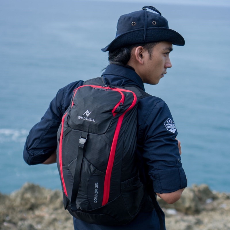 Jual FOLDING BACKPACK WILDSHELL DOMASH SERIES 25L | Shopee Indonesia