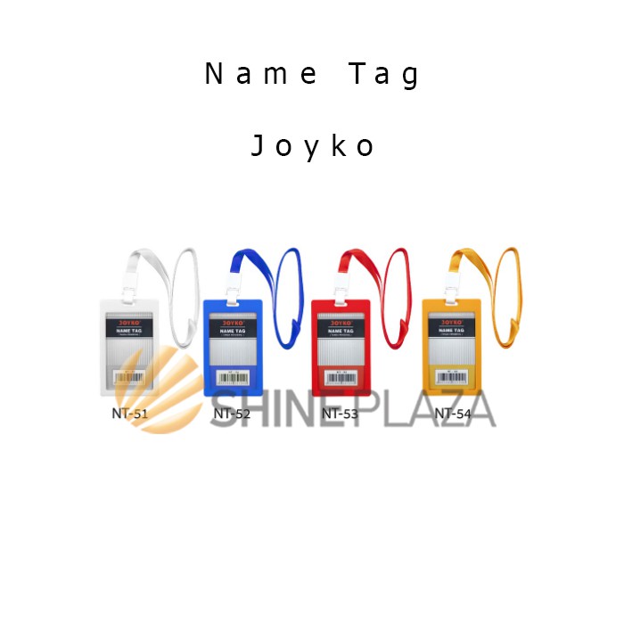 Jual Name Tag Tanda Pengenal Gantungan Kartu Nama ID Card Joyko ...