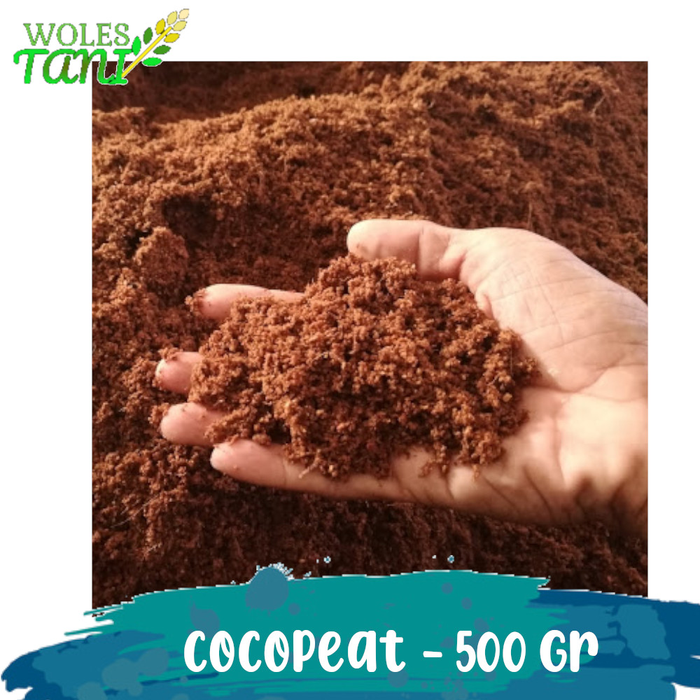 Jual Cocopeat Serbuk Kelapa 500 Gram | Shopee Indonesia