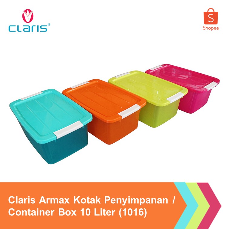 Jual Claris Armax Kotak Penyimpanan / Container Box 10 Liter (1016 ...