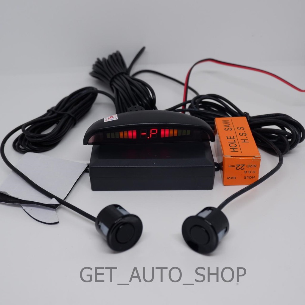 Sensor Mundur Parkir Mobil 2 Titik & Display Meter | Shopee Indonesia