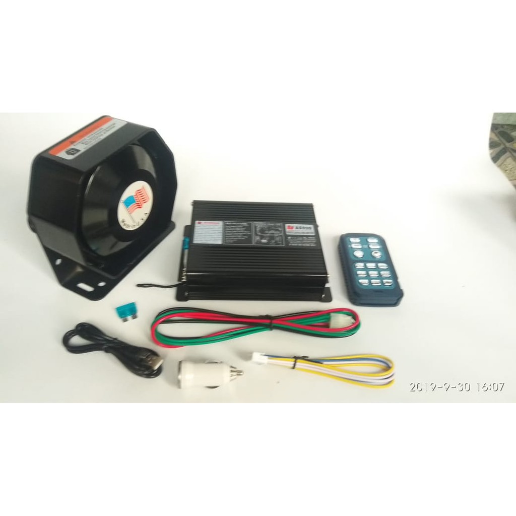 Jual Ready modul Toa sirine model wireless/remote , AS920 plus toa slim ...