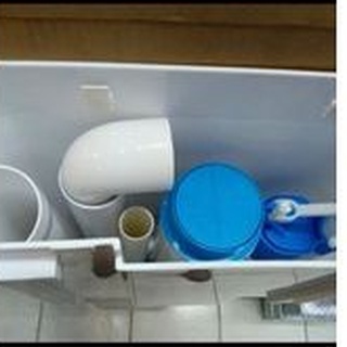 Closet jongkok TOTO Ce9 ORI dual flush lengkap+tangki/Kloset jongkok ...