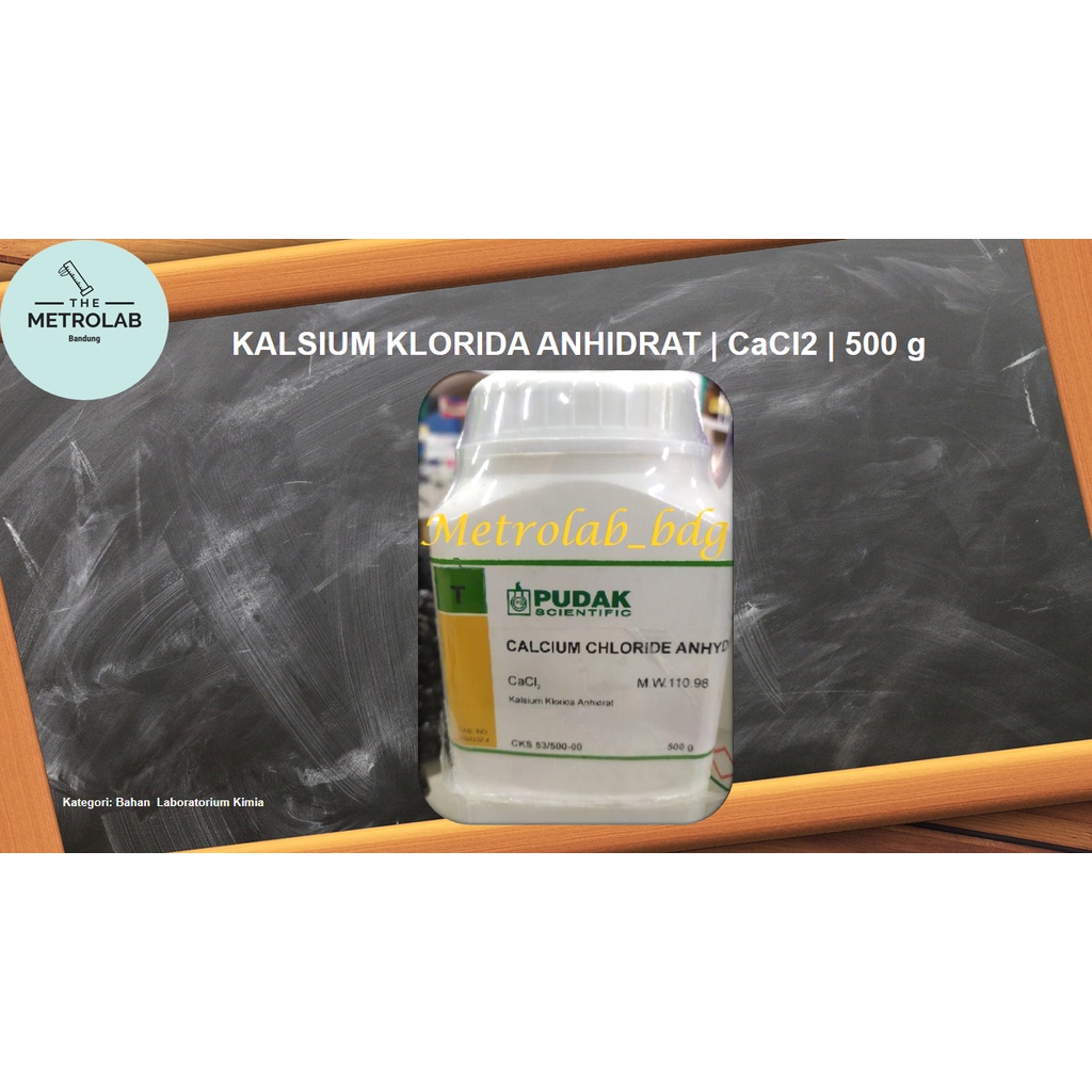Jual Kalsium Klorida Anhidrat | Calcium Chloride Anhydrous | CaCl2 ...