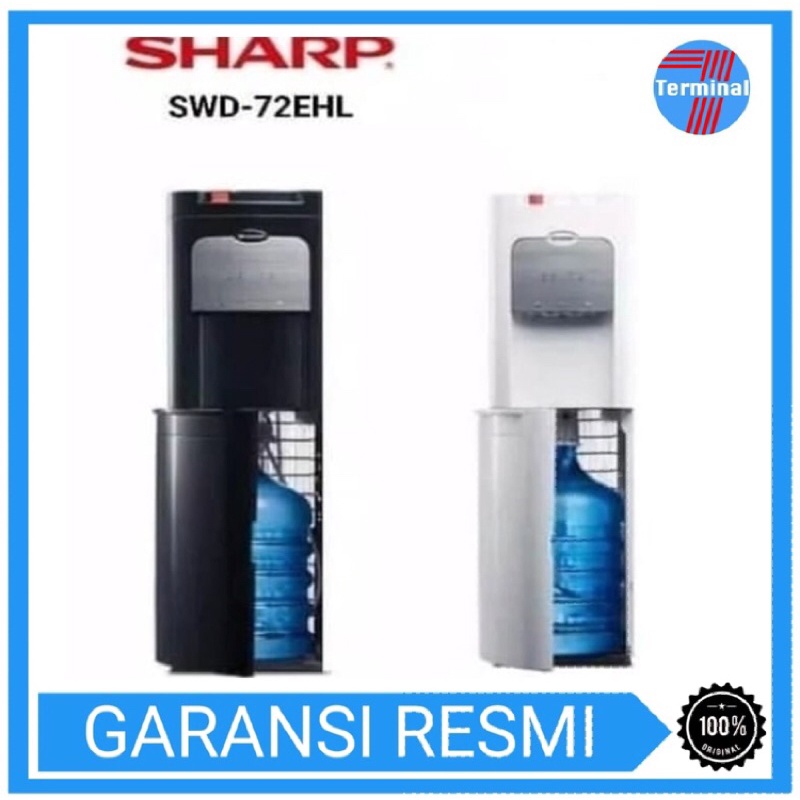 Jual Dispenser SHARP Galon Bawah SWD-72EHL-BK | Shopee Indonesia