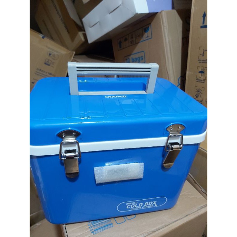 Jual cold box vaccine carrier 8 liter onemed/box vaksin onemed 8liter | Shopee Indonesia