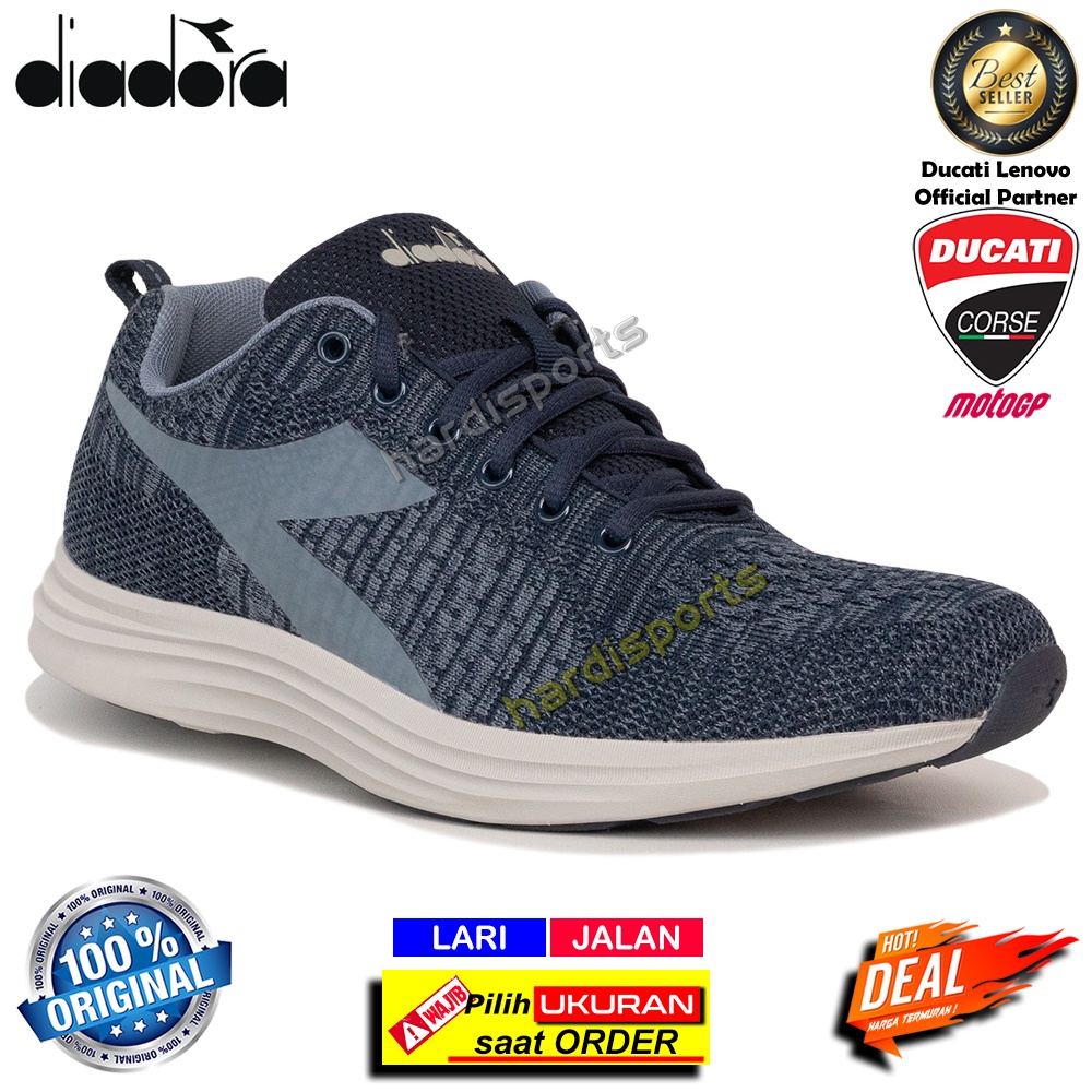 Jual Sepatu Running Pria Diadora Dinamica DIA175595656 ORIGINAL ...