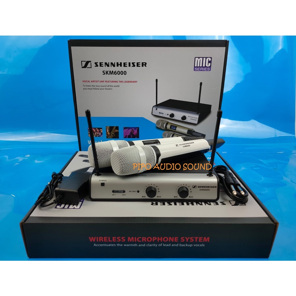 Jual Mic Wireless Skm 6000 White/Sennheiser Skm 6000 Putih | Shopee Indonesia