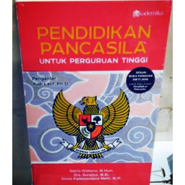 Jual BUKU PENDIDIKAN PANCASILA Untuk Perguruan Tinggi By Satrio Wahana ...