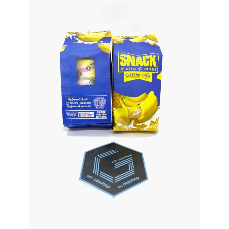 Jual Liquid Snack V2 BANANA SOFTCAKE 60ML by Tetra x Vape On vapor ...