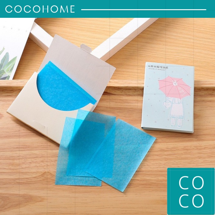 Jual Kertas Linen Tissue Penyerap Minyak Wajah 50Pcs | Shopee Indonesia