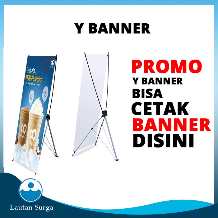 Jual Standing Y Banner Y Banner Alumunium Ukuran 60x160 Y Banner ...