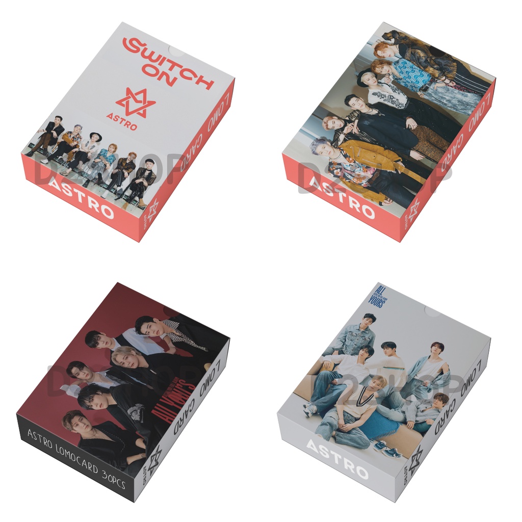 Jual LOMO CARD ASTRO SWITCH ON ALL YOURS 30PCS | Shopee Indonesia