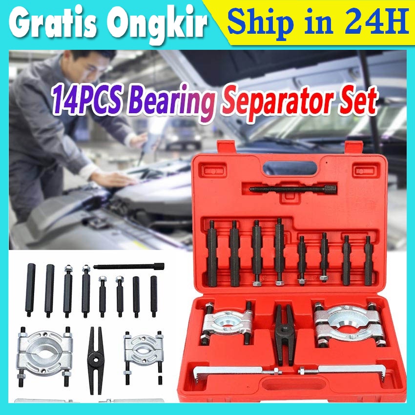 Jual 14Pcs Tracker Treker Bearing Separator Set Alat Pelepas Bearing ...
