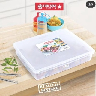 Jual box donat / tempat kue gorengan LION STAR dicky k-5 kotak makanan ...