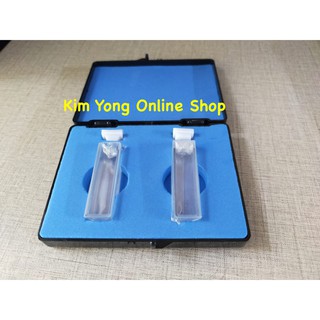 Jual Kuvet Kuarsa / Quartz Cuvettes With Lids 10 mm Cell Cuvette With ...