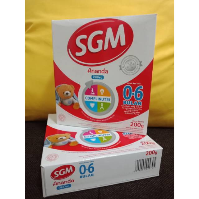 Jual SGM Ananda PHPro 0-6bln (200gram) | Shopee Indonesia