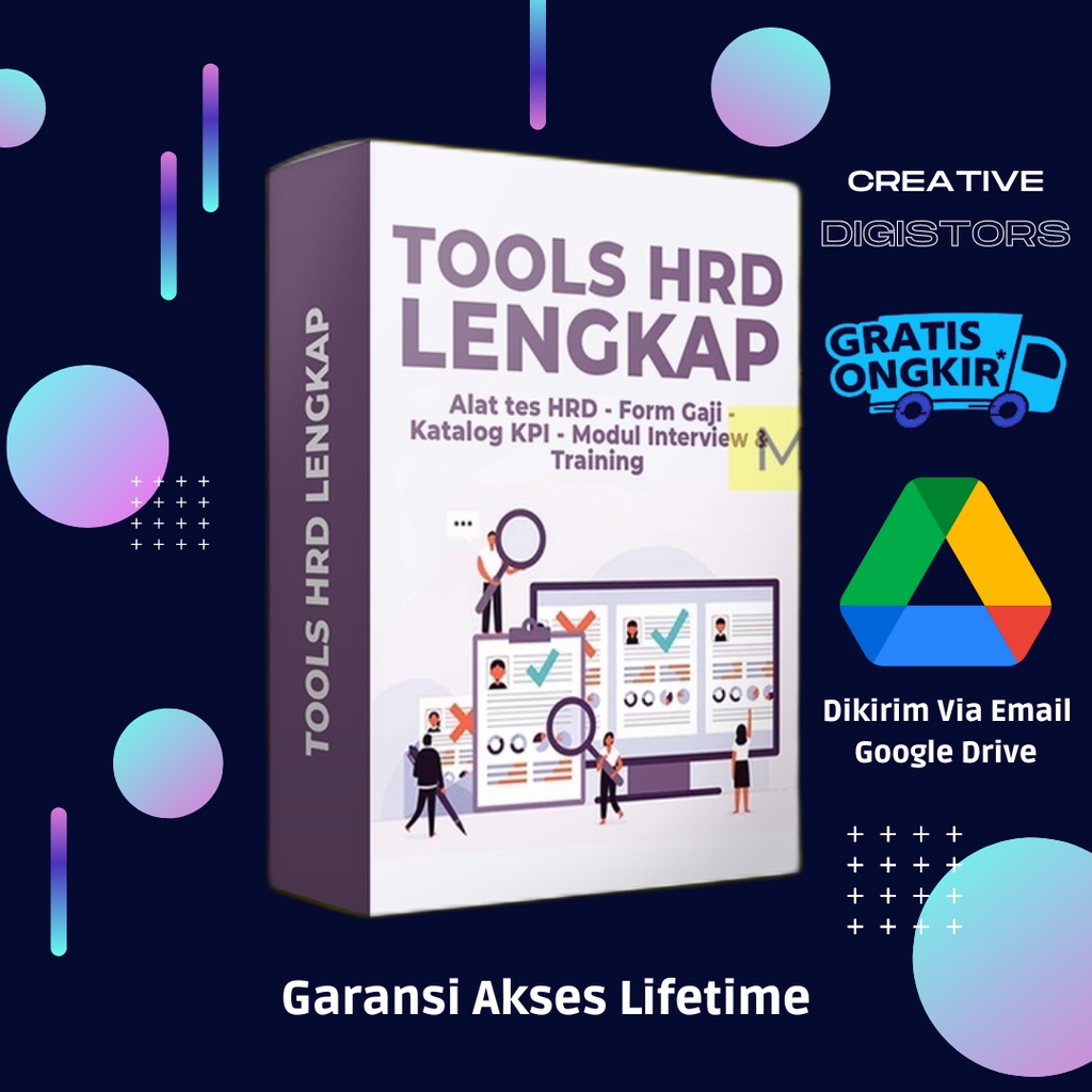 Jual Tools Alat Tes HRD + Katalog KPI + SOP HRD + Form Tabel Gaji ...