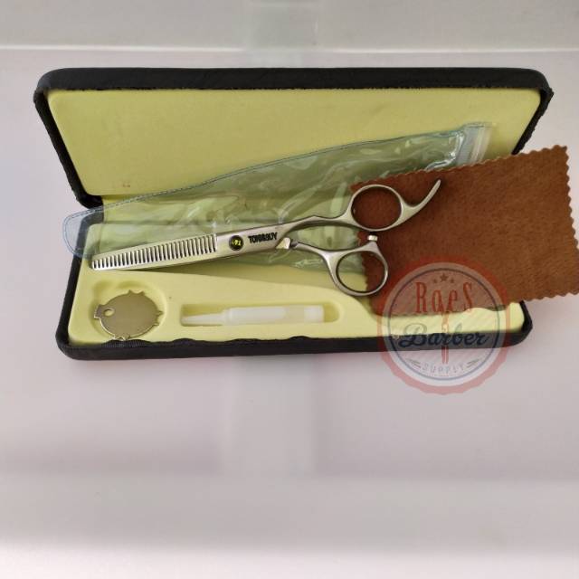 Jual Alat Pangkas Rambut Gunting Cukur Penipis Toni&Guy 6 inchi ...