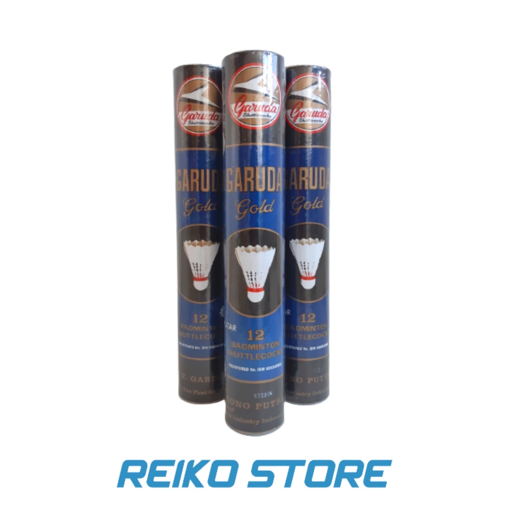 Jual Shuttlecock Kok GARUDA GOLD BIRU Shuttle Cock Badminton Bulutangkis Original Baru Segel ...