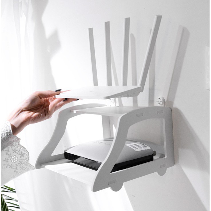 Jual Rak Gantung WIFI, Rak Dinding Mini Router Wifi Modem Telepon Alat ...