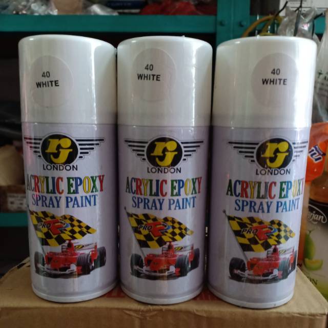 Jual Cat semprot pylox Rj 40 white 150cc | Shopee Indonesia