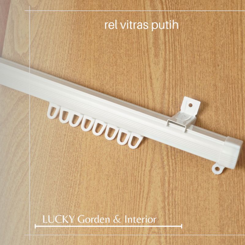 Jual Rel Gorden vitrase / Rel Gorden Kotak PVC Indonesia|Shopee Indonesia
