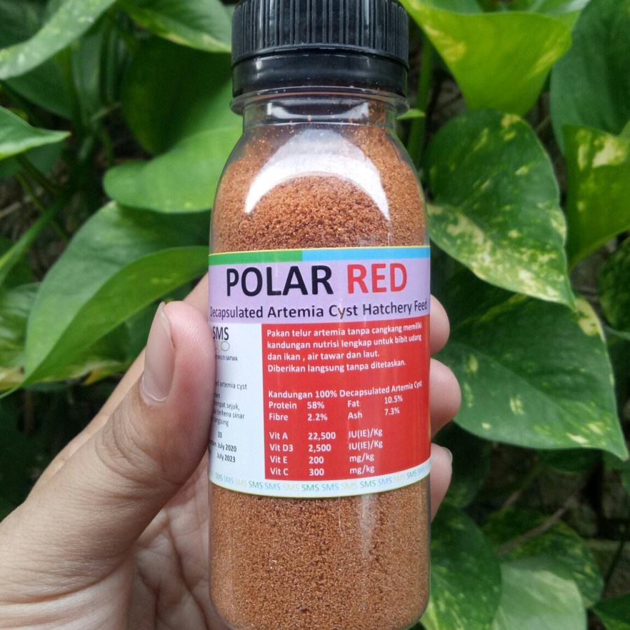 Jual Artemia Polar Red 50gram 50 Gr Pakan Burayak Cupang Dan Guppy Koki ...