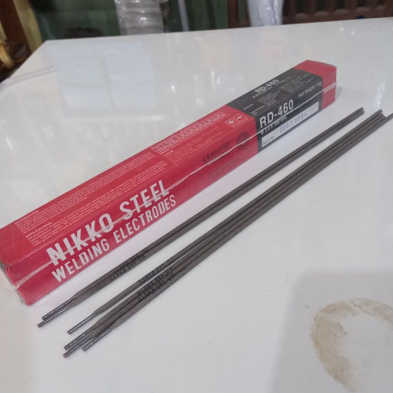 Jual Kawat Las 2.0 mm Nikko Steel RD-460 Kemasan 1 Kg | Shopee Indonesia