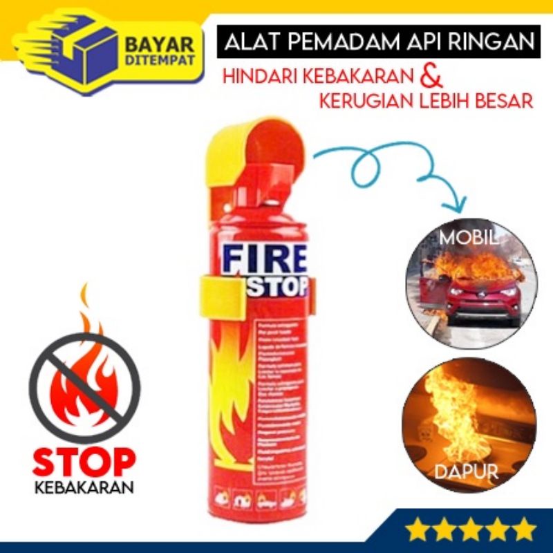 Jual APAR MINI / Alat Pemadam Api Kebakaran Ringan Mobil Fire Stop ...