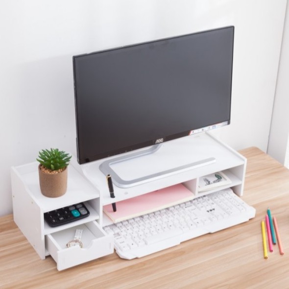 Jual MEJA MONITOR / DUDUKAN ALAS MONITOR / MEJA KOMPUTER / STAND ...