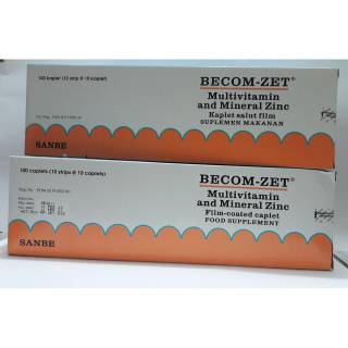 Jual BECOMZET strip isi 10tablet becom - zet Indonesia|Shopee Indonesia
