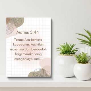 Jual Poster Kristen / Wall Decor Rohani / Hiasan ayat Alkitab | Shopee ...