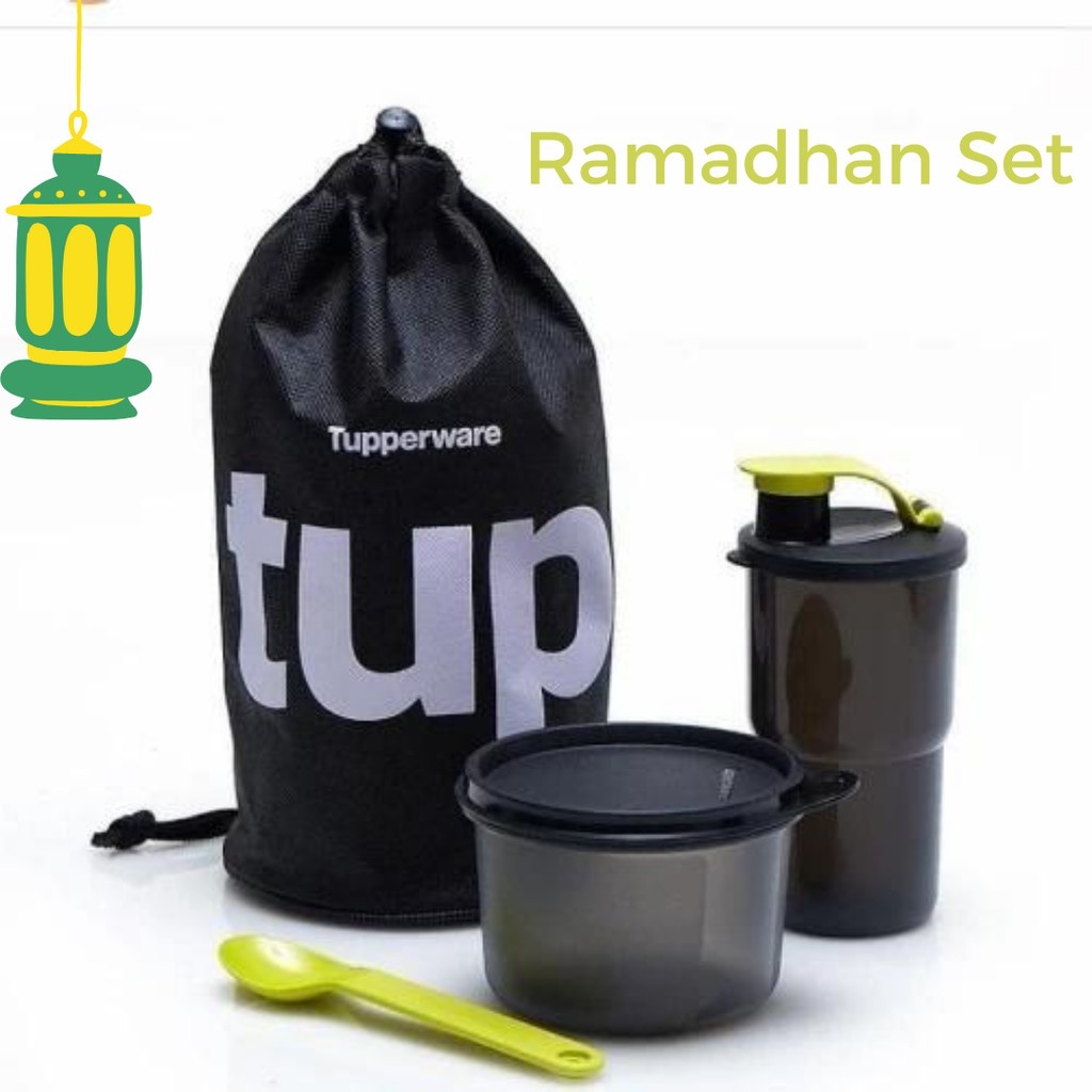 Jual Ramadhan Set / Paket Bekal Makan Tupperware Original Termurah ...