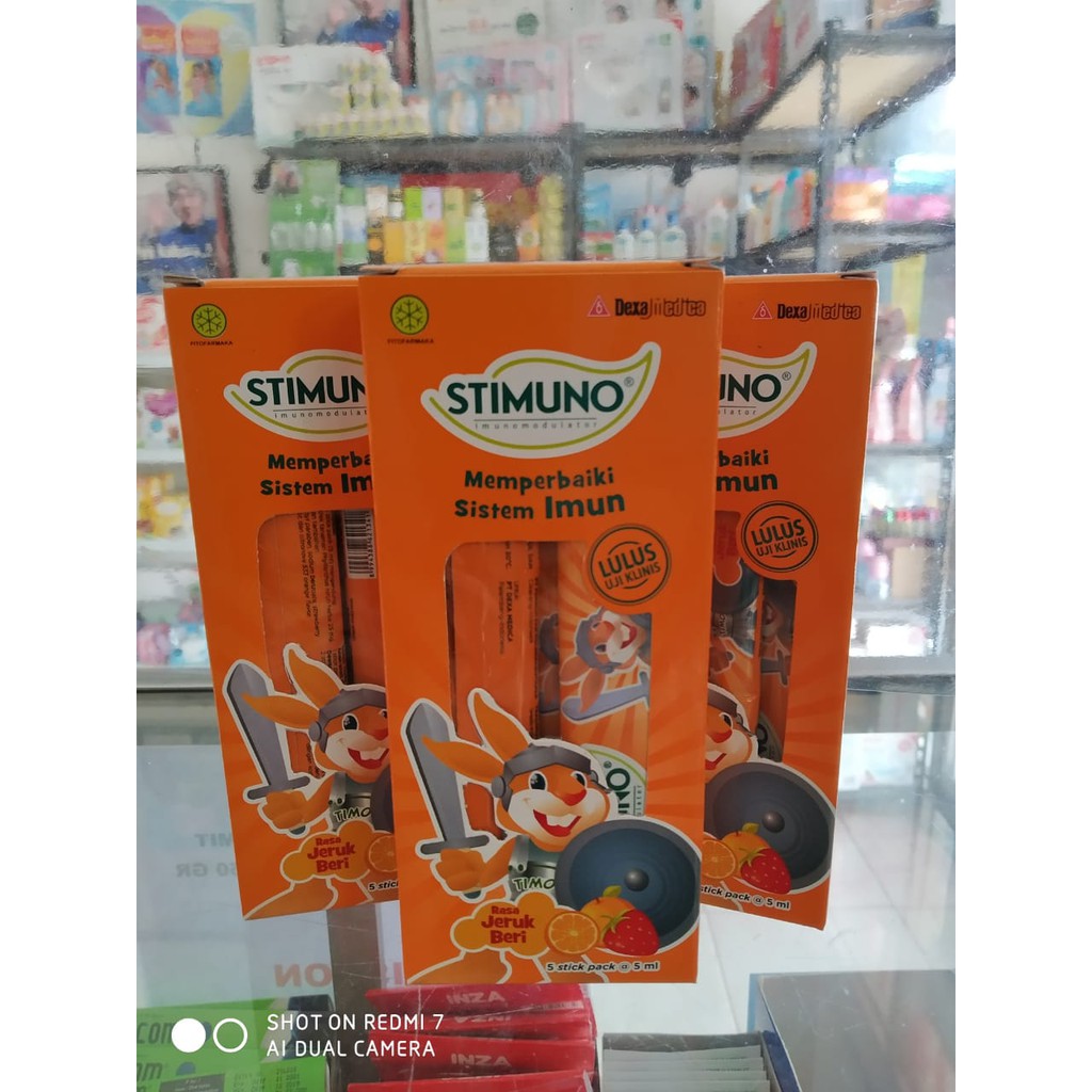 STIMUNO STICK PACK ORANGE BERRY 1 BOX ISI 5 (HARGA PER BOX) | Lazada ...