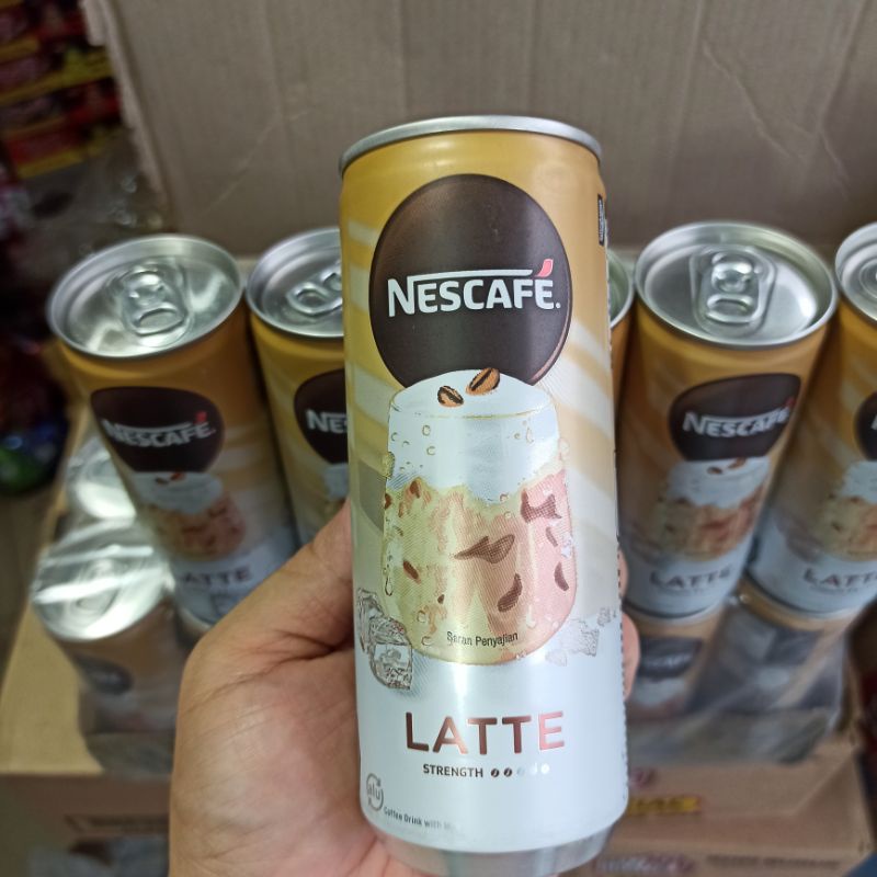 Jual Minuman Kaleng Kopi Coffee Nescafe 220 Ml Rasa Latte | Shopee ...