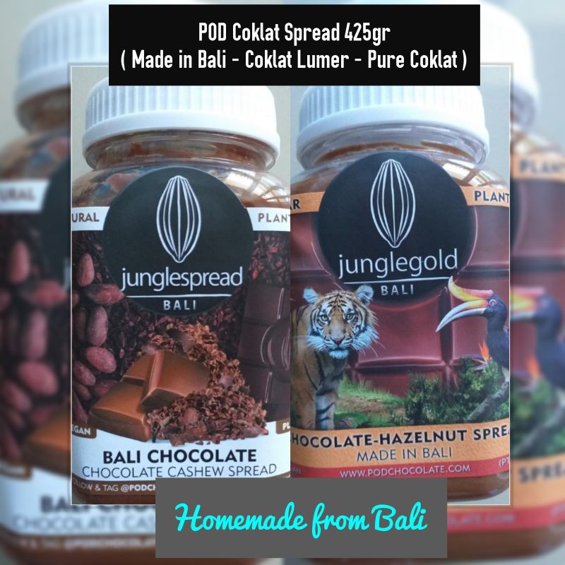 Jual POD Coklat Hazelnut Spread ( less sugar ) 425gr | Shopee Indonesia