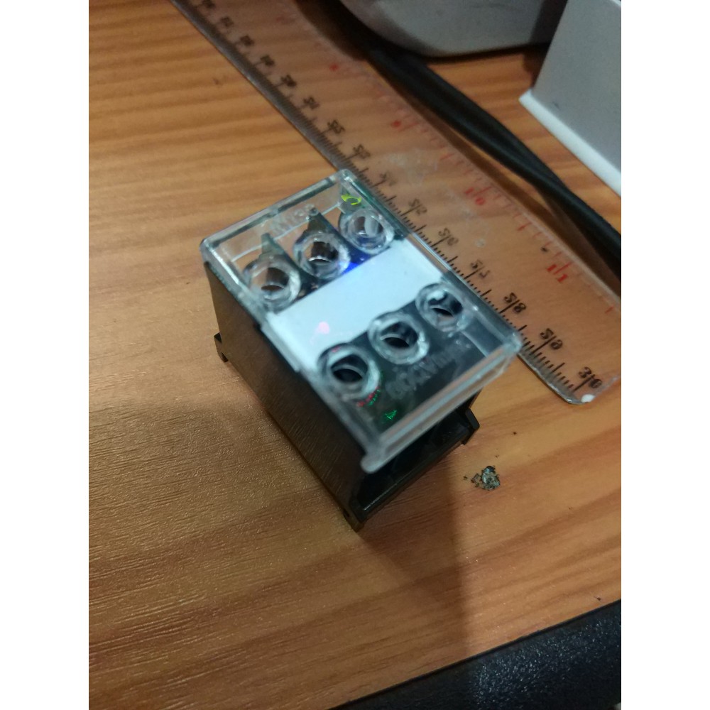 Jual Terminal Blok TB IN 30 Terminal Block din rail 50A 3P | Shopee ...