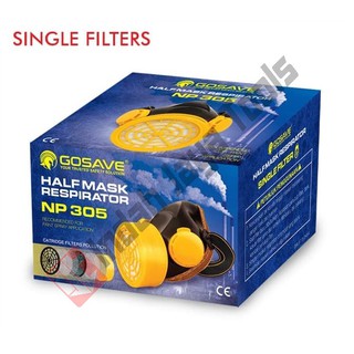 Jual Masker Obat Double GOSAVE NP 306 / Tabung Ganda / Chemical ...