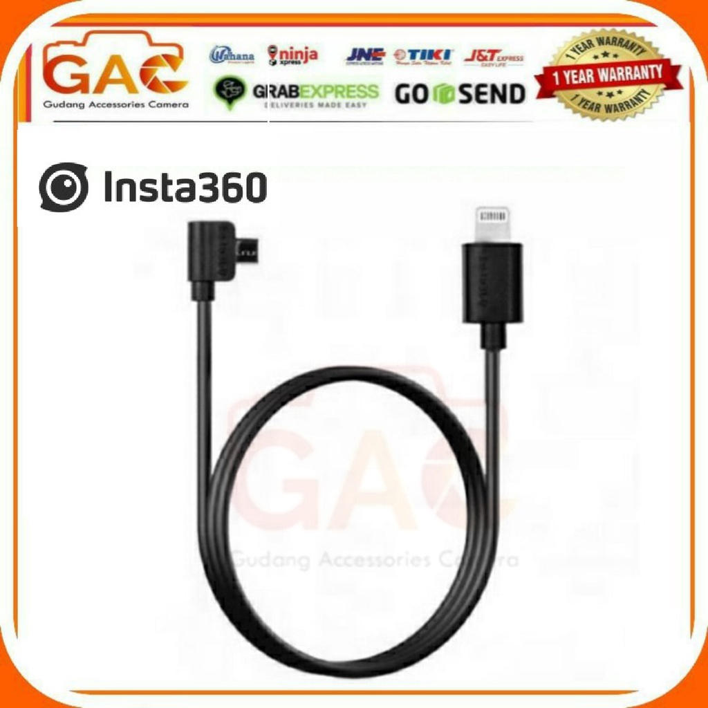 Jual Insta360 Transfer Cable Lightning | Shopee Indonesia