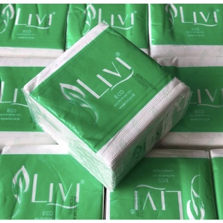 Jual Tissue LIVI ECO MULTIPURPOSE pop up tisu meja makan tisu restoran ...