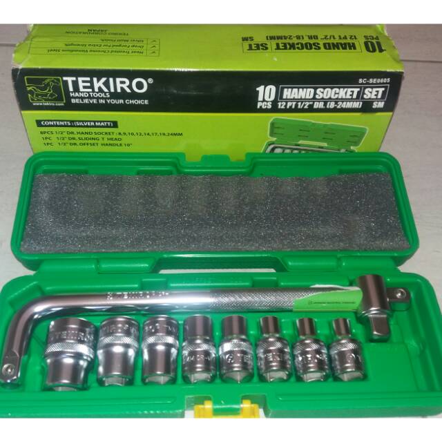 Jual HAND SOCKET SET TEKIRO | Shopee Indonesia