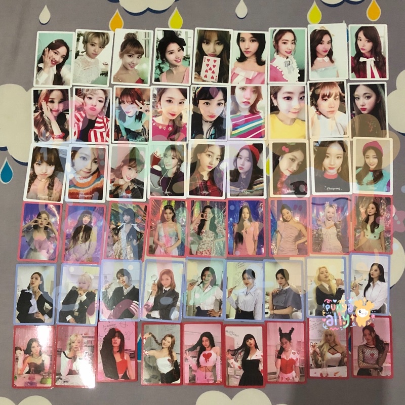 Jual [SET] TWICE Photocard Benefit PC POB Member Set (Nayeon Jeongyeon Momo Sana Jihyo Mina ...