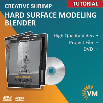 Jual CREATIVE SHRIMP - HARD SURFACE MODELING | TUTORIAL BELAJAR BLENDER ...