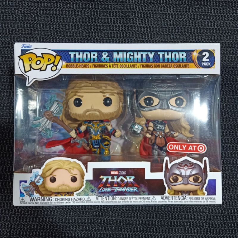 Jual Funko Pop! MARVEL STUDIOS: THOR LOVE AND THUNDER: THOR & MIGHTY ...