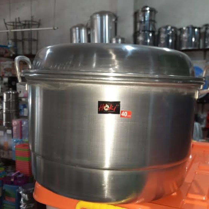 Jual Panci Besar 36 40 45 50 CM Aluminium HOKI / Panci Kuah Besar ...