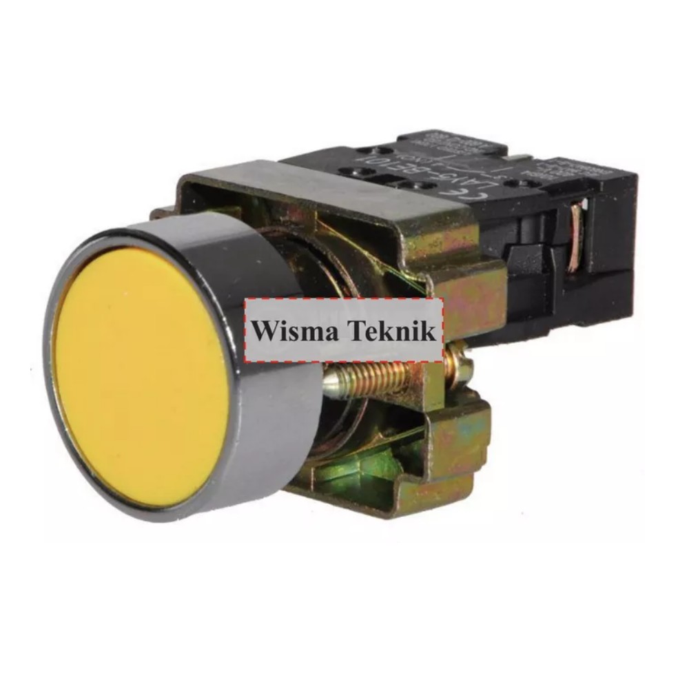 Jual Push Button Kuning / Yellow NO FORT LAY4-BA51 | Shopee Indonesia