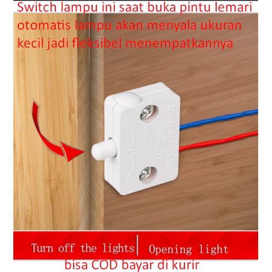 Jual Switch lampu ini saat buka pintu lemari otomatis lampu akan ...